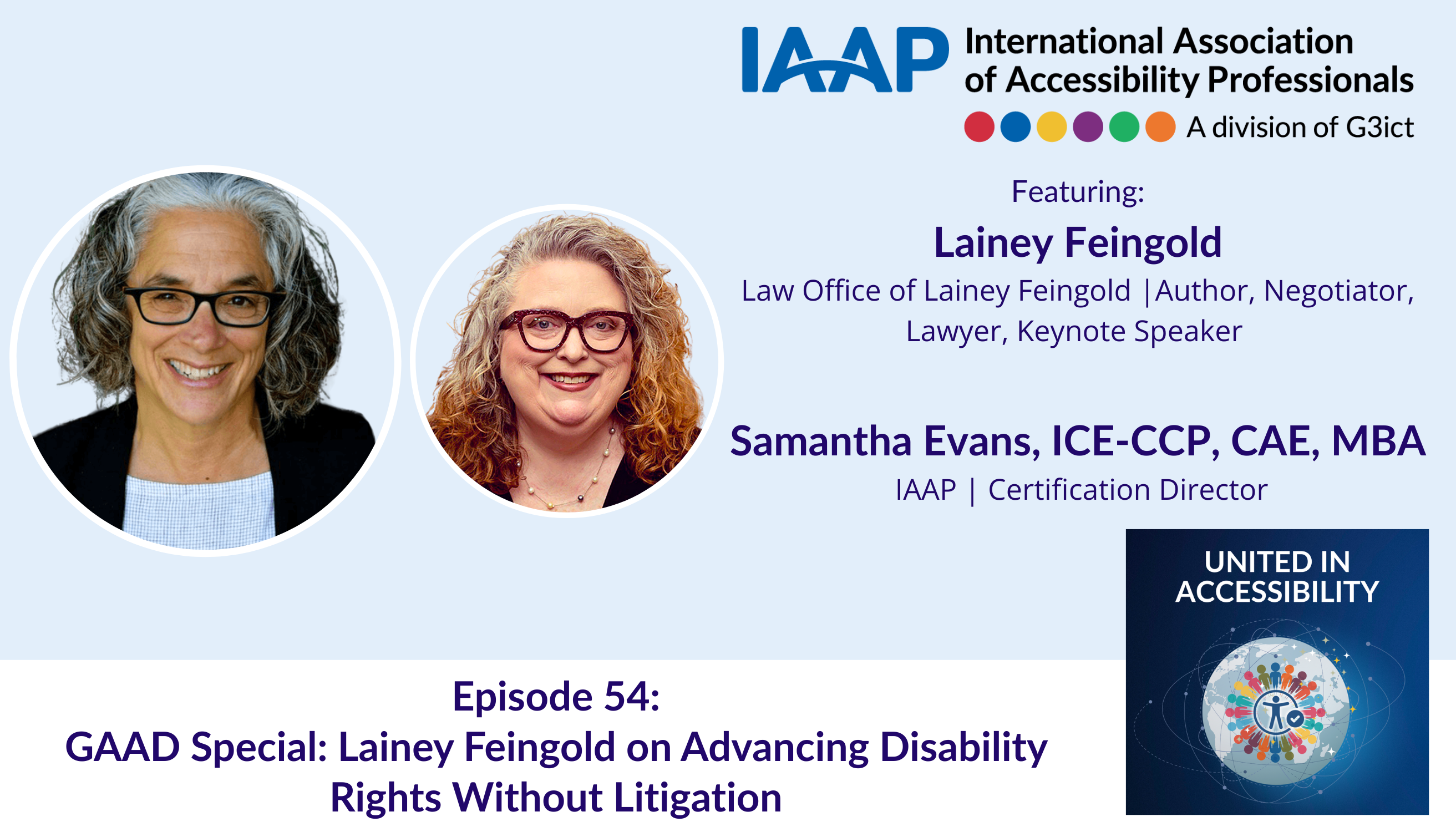 International Association of Accessibility Professionals