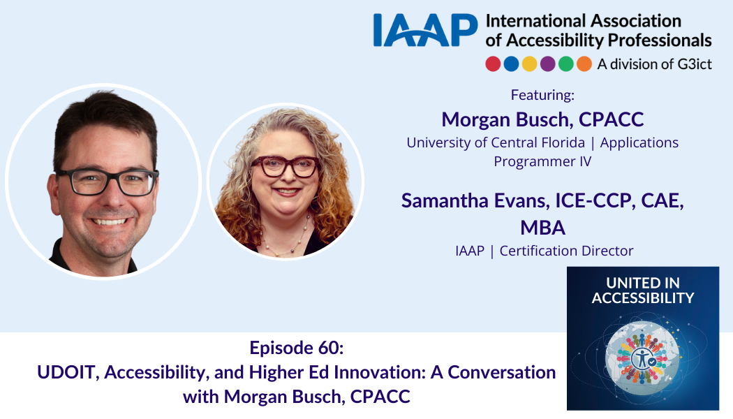 Podcast.#60: UDOIT, Accessibility, and Higher Ed Innovation: A ...